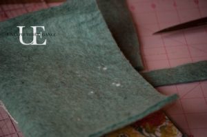 Handmade Gift: Felt Journal