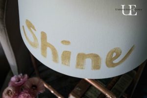 DIY Copper Table Lamp and LED Power Light