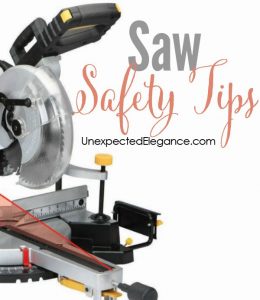 Saw Safety Tips {Video Series}