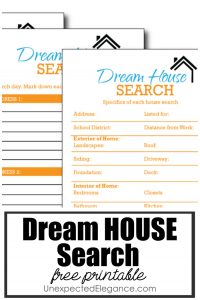 House Search Printable