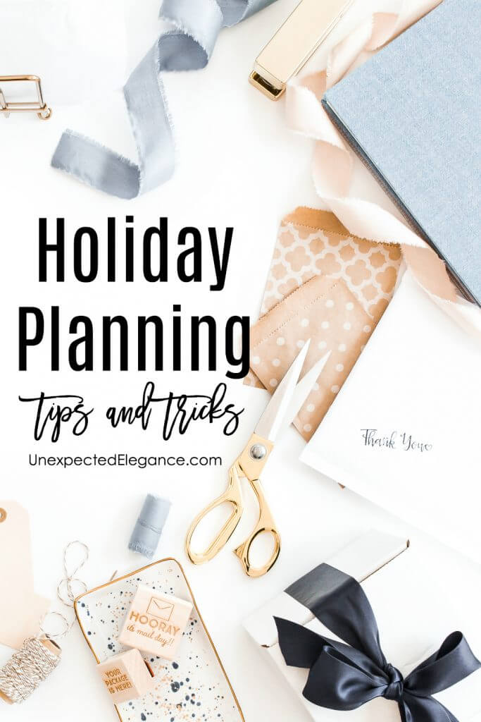 FREE Holiday Planner