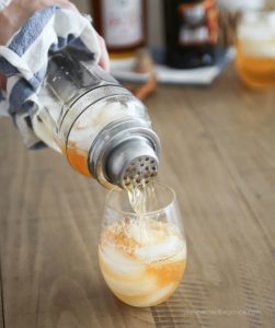 Pumpkin Spiced Rum Cocktail