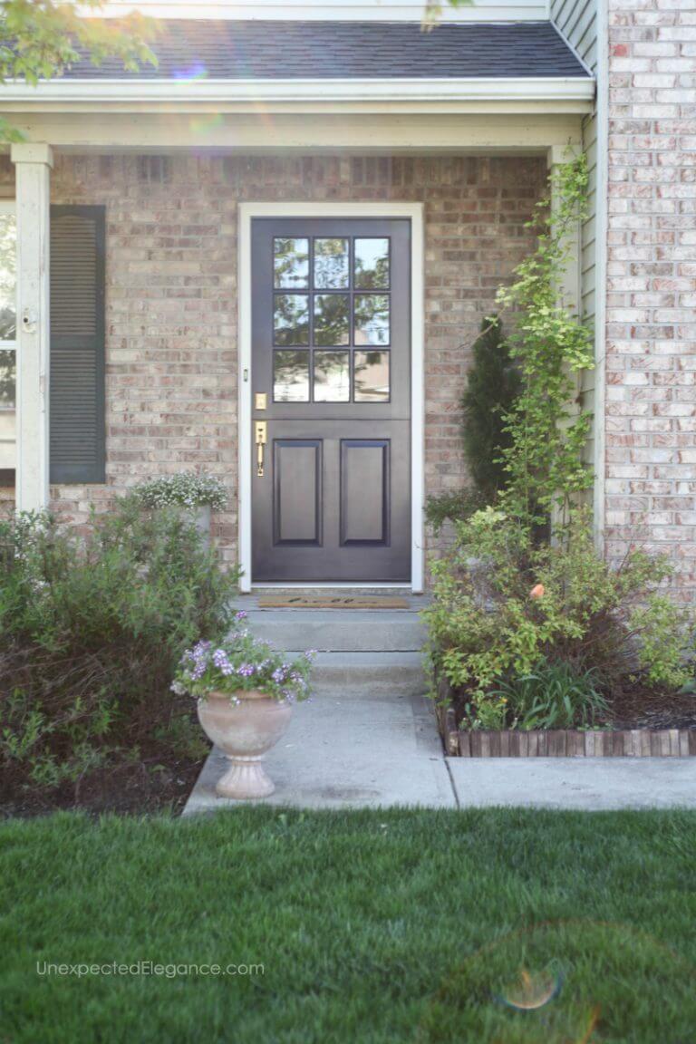 4 Inexpensive Front Door Updates